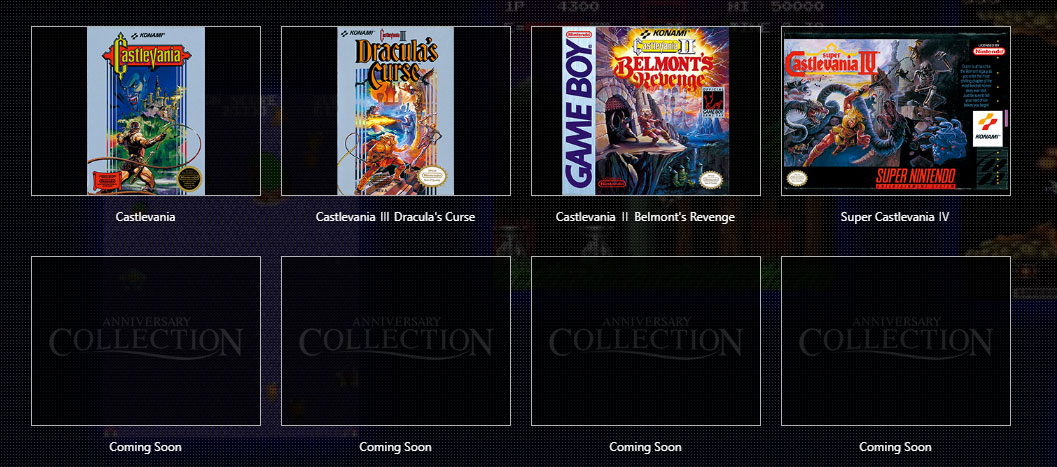 Konami’s Anniversary Collections Will Remind Us Of The Company’s Former ...
