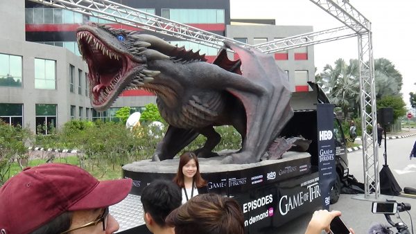 Game of Thrones’ Viserion The Dragon and The Night King Spotted At ...