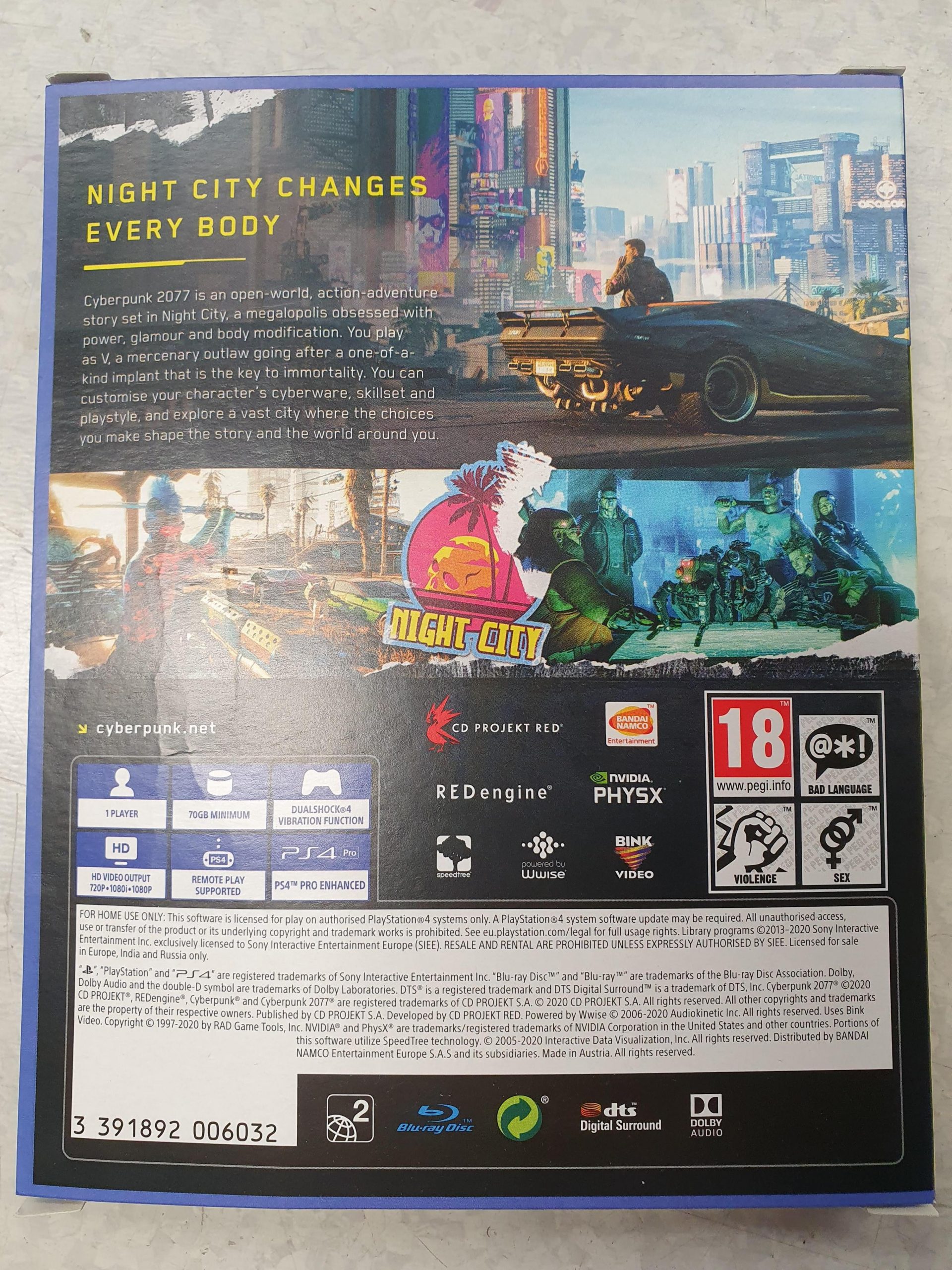 Cyberpunk 2077 Will Come On Two Discs, Size Revealed – Kakuchopurei