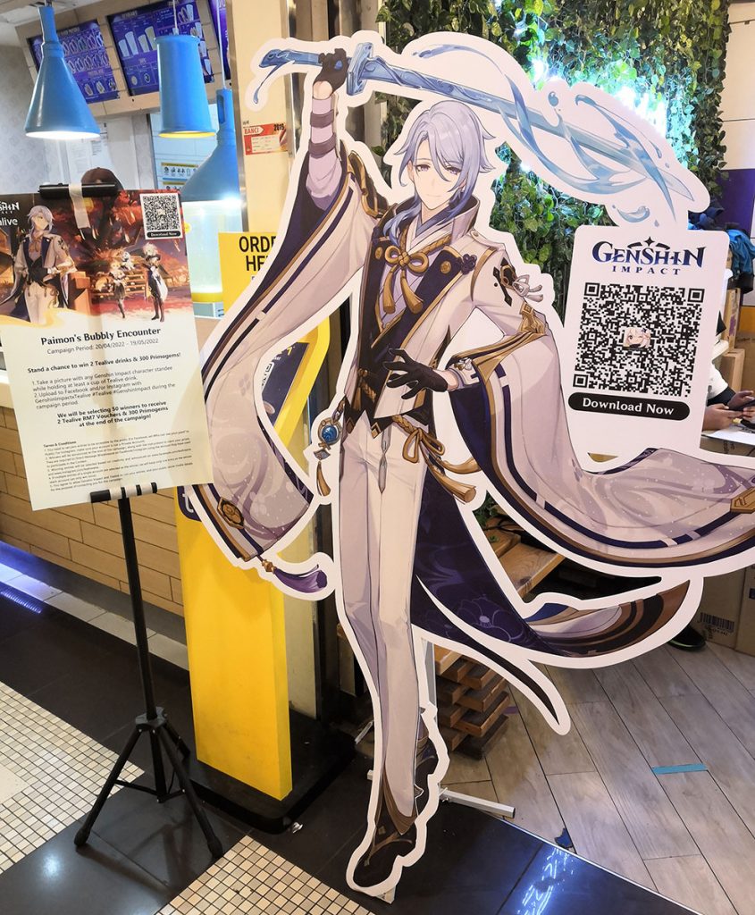 Reminder: Genshin Impact Real Life Bubble Tea Event Starts Now In ...