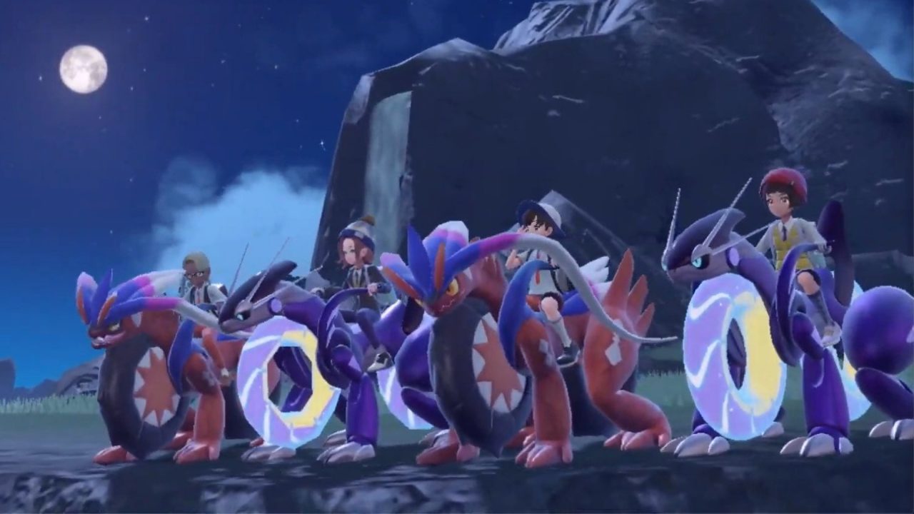 You Can Ride Legendary Pokemon Like Motorcycles In Pokemon Scarlet ...