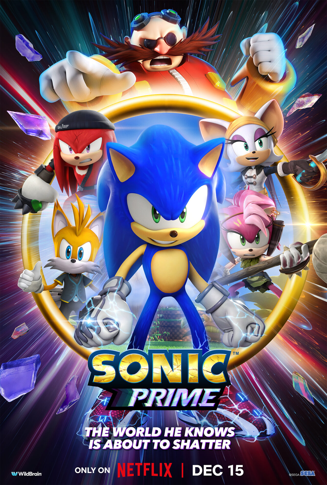Sonic Prime Trailer Thrusts Our Favourite Hedgehog Into The Shatter-Verse
