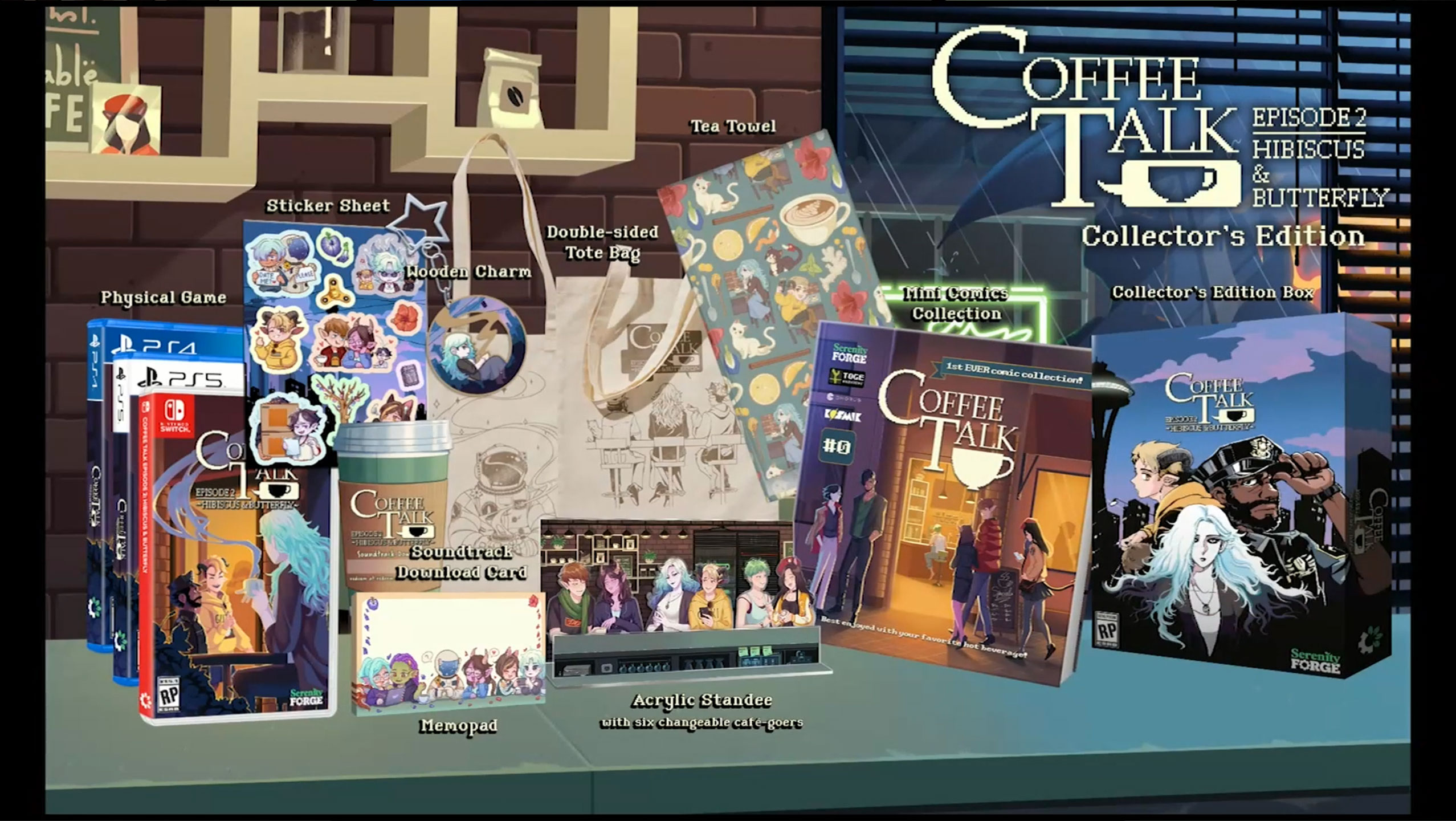 Coffee Talk Episode 2 Has A Release Date; Physical Edition Also Announced | Kakuchopurei