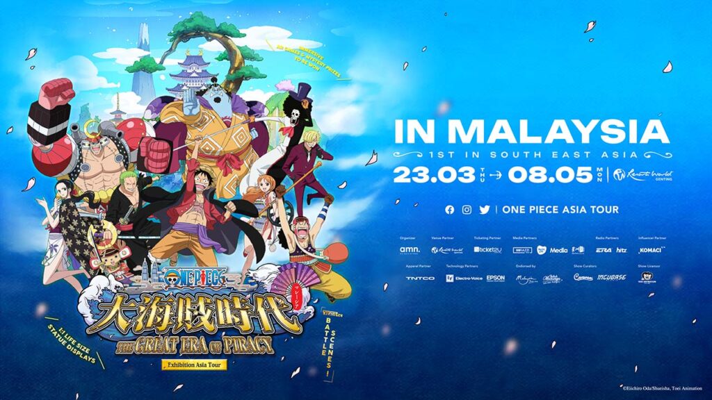 Witness The First & Biggest One Piece Exhibition In Malaysia This March ...