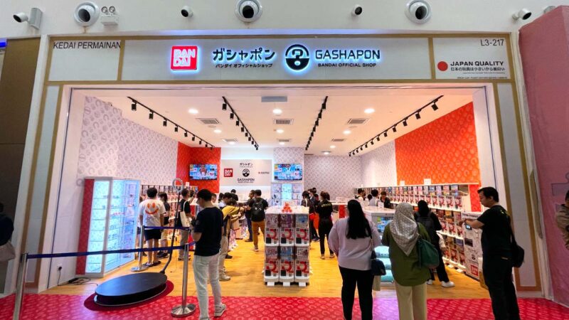 Bandai Namco Opens Their First Official Gashapon Shop In Malaysia; Find Out Why | Kakuchopurei