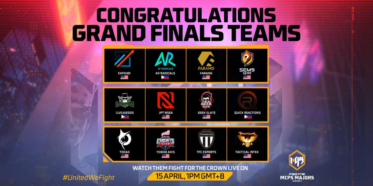 The Garena Free Fire MCPS Majors Season 5 Grand Finals Happens This ...