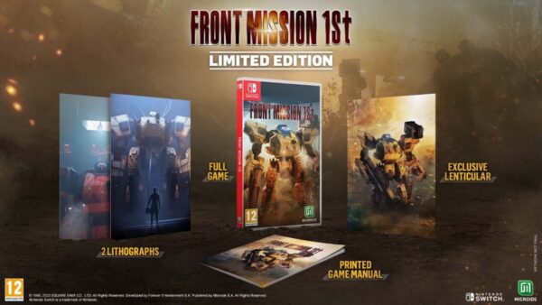 Front Mission 1st Remake Limited Edition Now Available On Nintendo ...