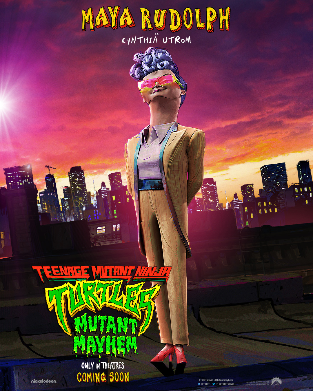 Teenage Mutant Ninja Turtles Mutant Mayhem Unveils New Character Posters