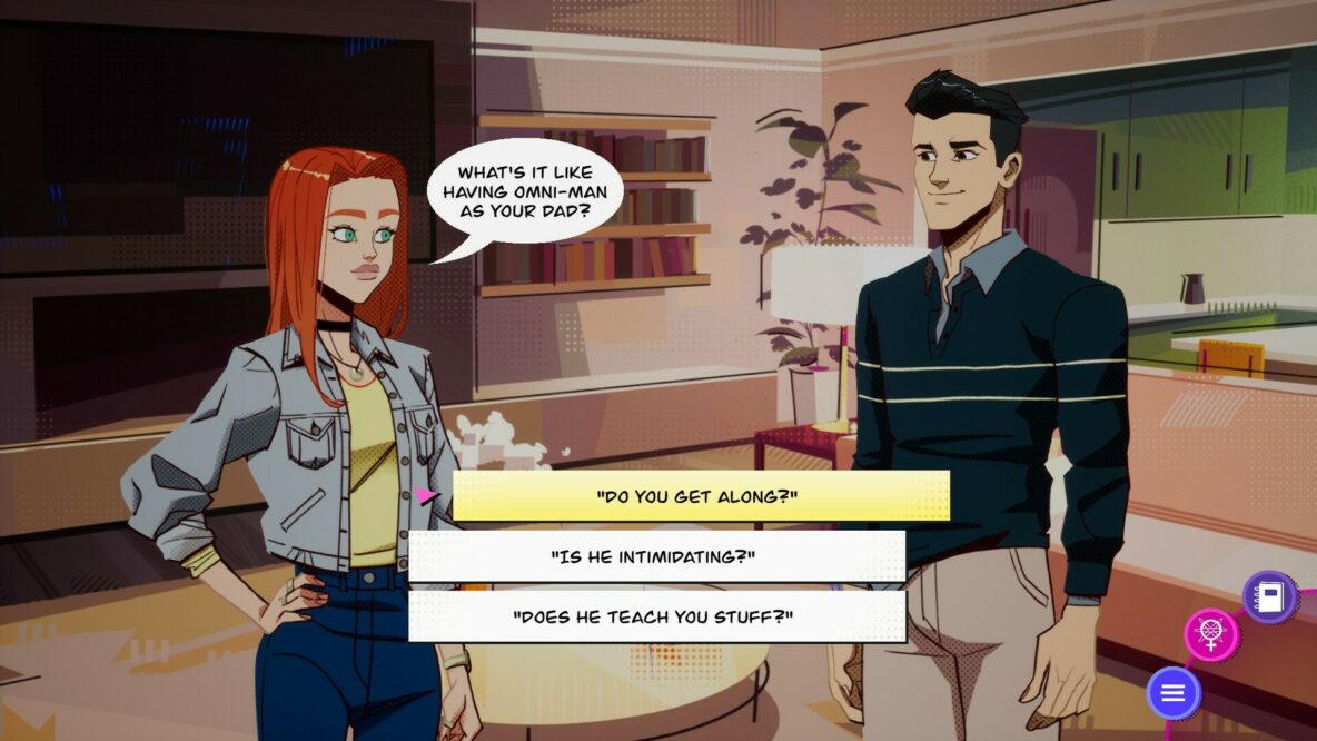 Superhero Comic Visual Novel Atom Eve Is Coming To PC In 2023 ...