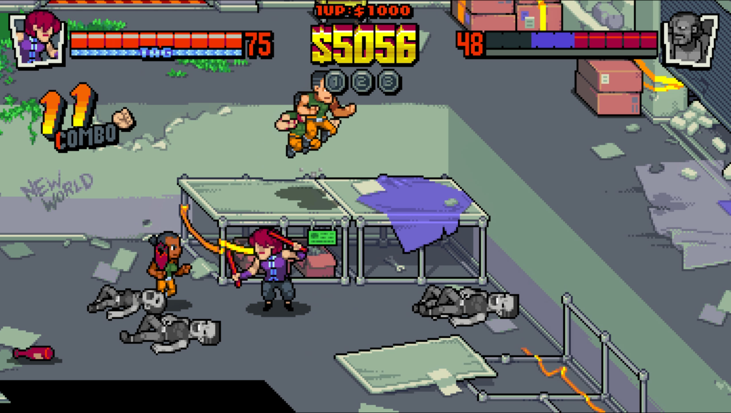 Double Dragon Gaiden Combat Guide & Walkthroughs – Kakuchopurei