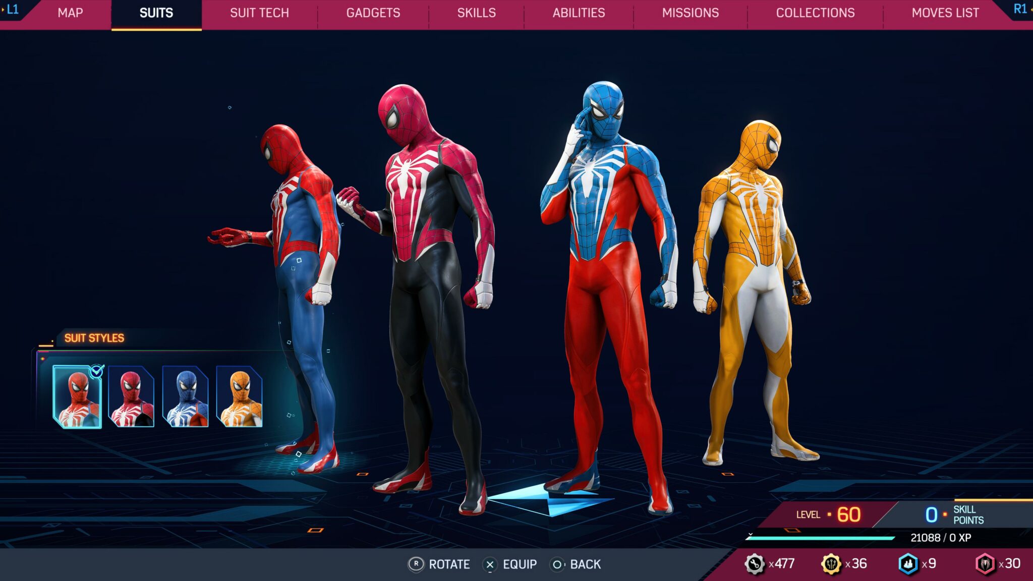 Marvel’s Spider-Man 2: All Costumes, Suits & Suit Styles – Kakuchopurei