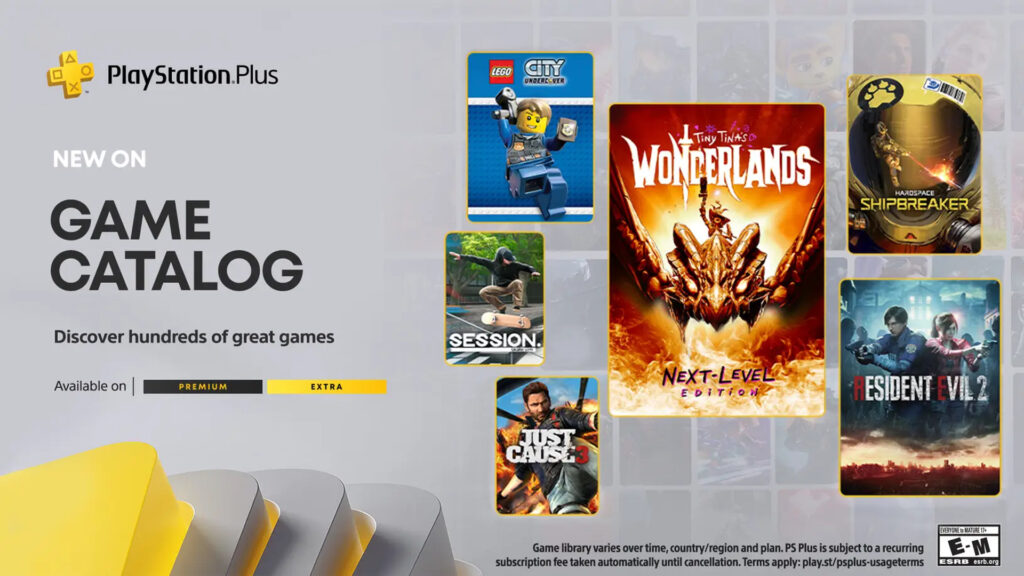 PS Plus Game Catalog January 2024 Adds RE2 Remake, Tiny Tina’s ...