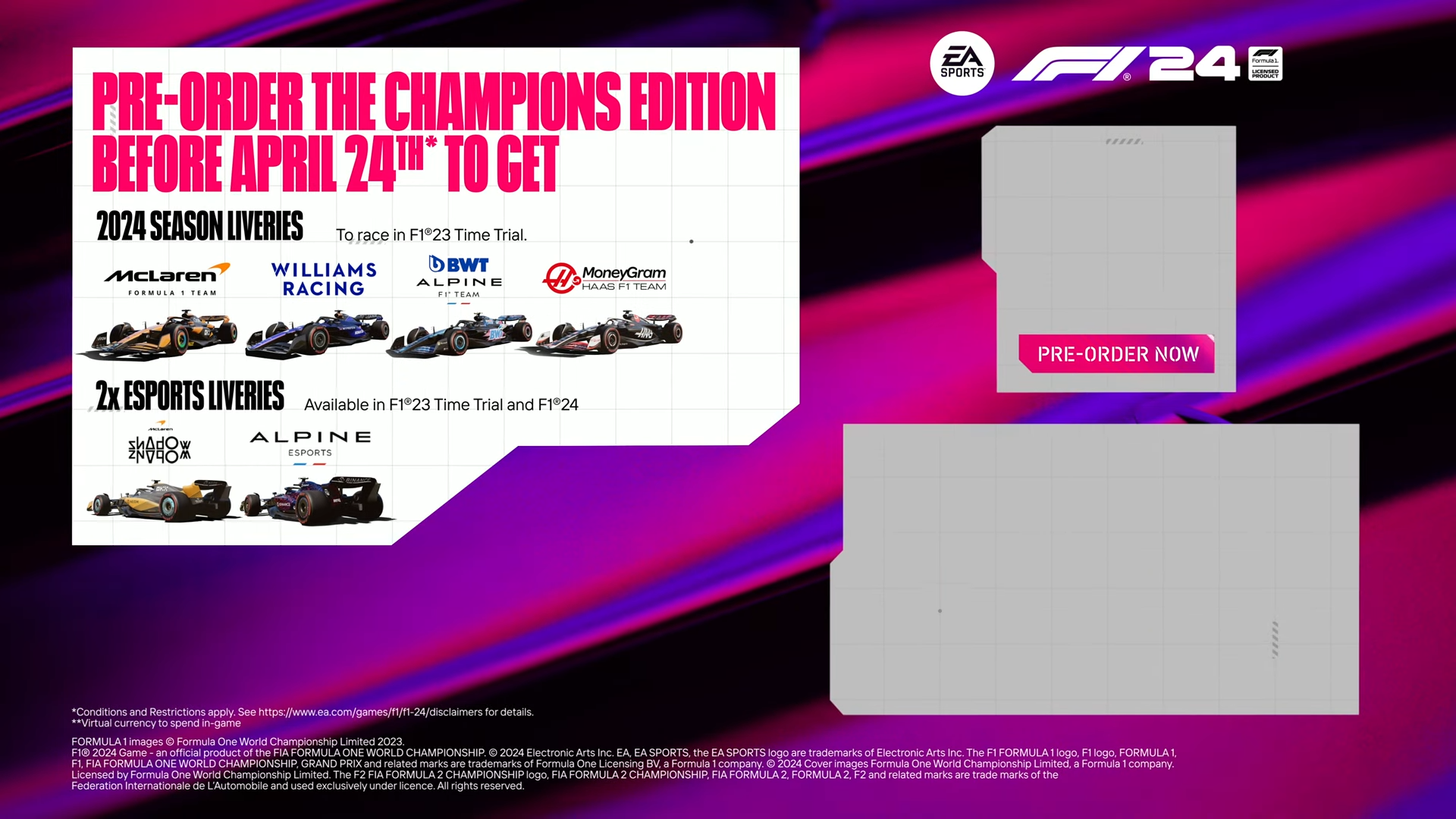 EA Announced F1 24 Official Release Date | Kakuchopurei