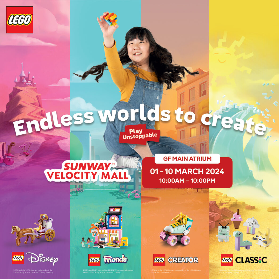 LEGO Unveils Play Unstoppable Campaign To Empower Girls This March ...