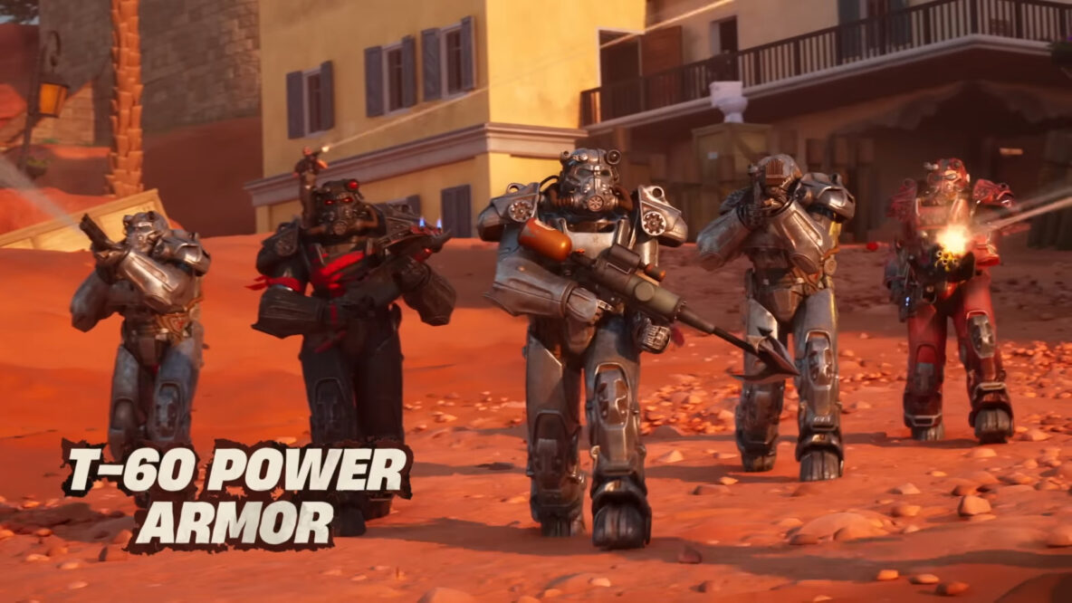 New Fortnite Trailer Teases Fallout Power Armours & Wastelander Magneto ...