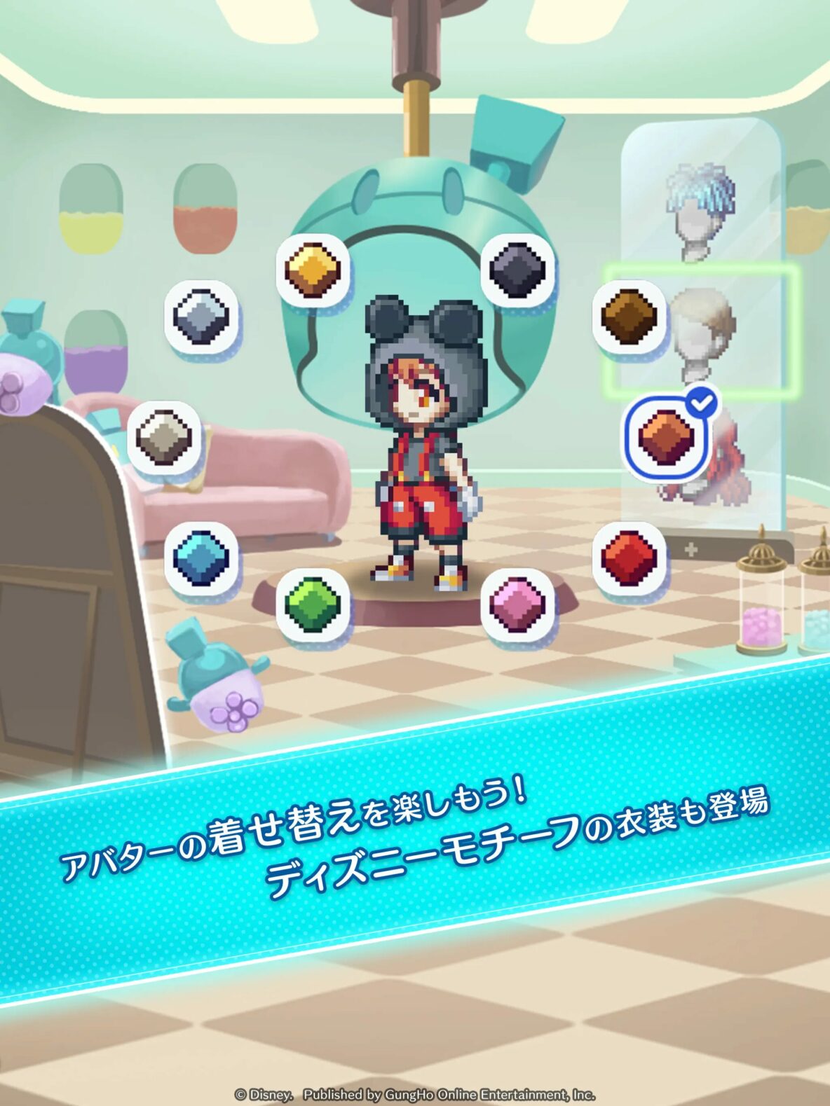 2D Pixel Art Plus Mickey Mouse Equals Disney Pixel RPG, Announced For ...