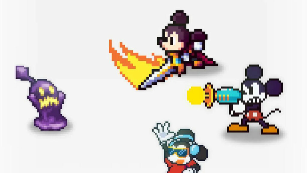 2D Pixel Art Plus Mickey Mouse Equals Disney Pixel RPG, Announced For ...
