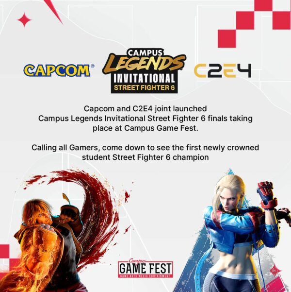 Capcom To Participate In Campus Game Fest Street Fighter 6 Grand Finals | Kakuchopurei