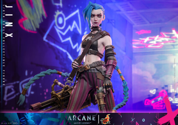Jinx From Netflix’s Arcane Gets The Hot Toys Treatment