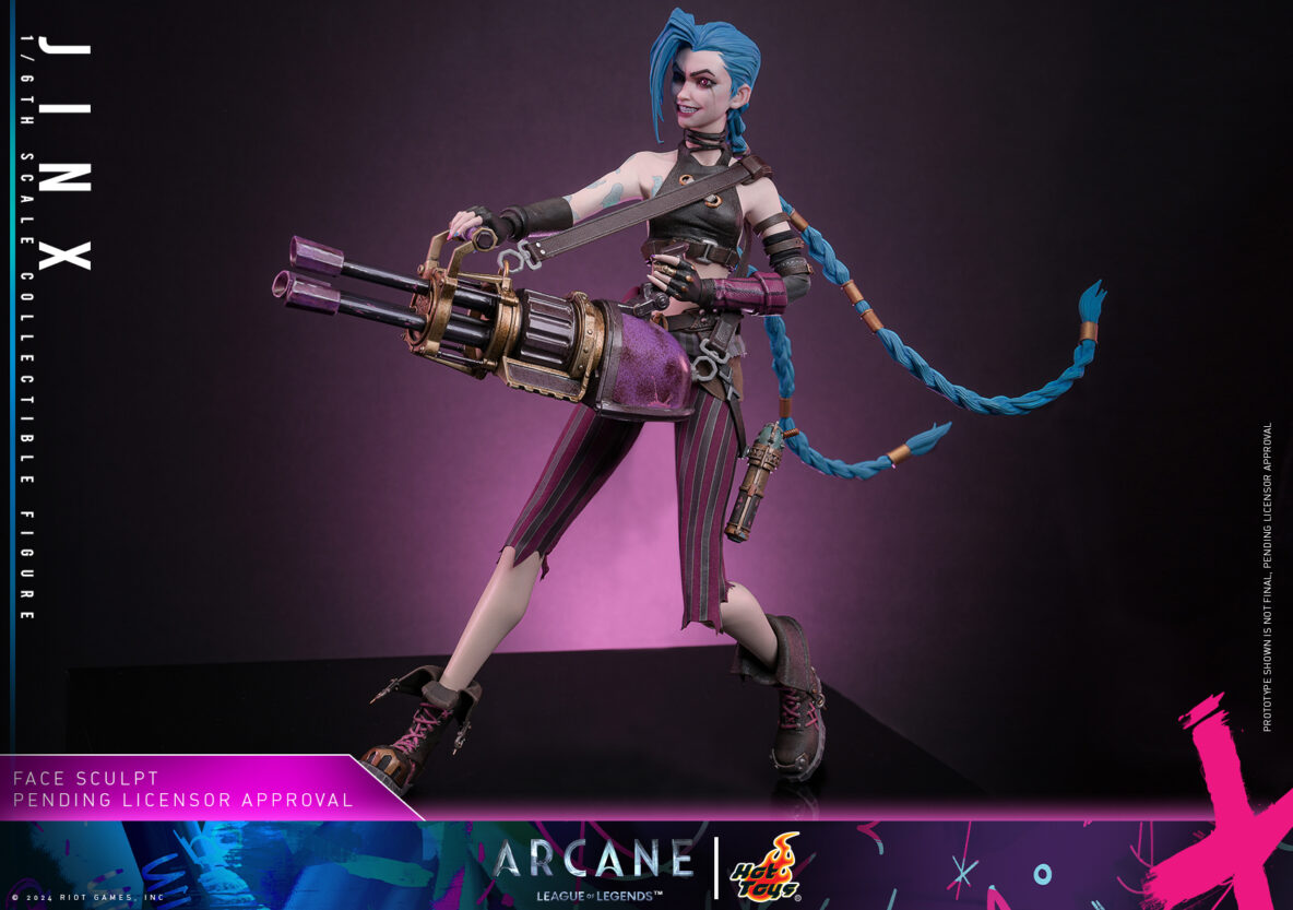 Jinx From Netflix’s Arcane Gets The Hot Toys Treatment – Kakuchopurei