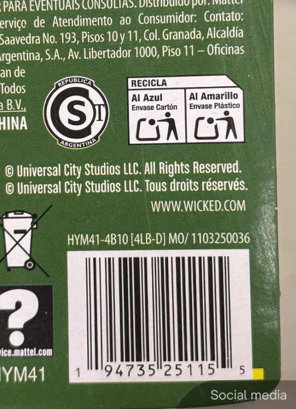 Mattel’s ‘Wicked’ Doll Packaging Misprint Redirects to Unlisted Adult ...
