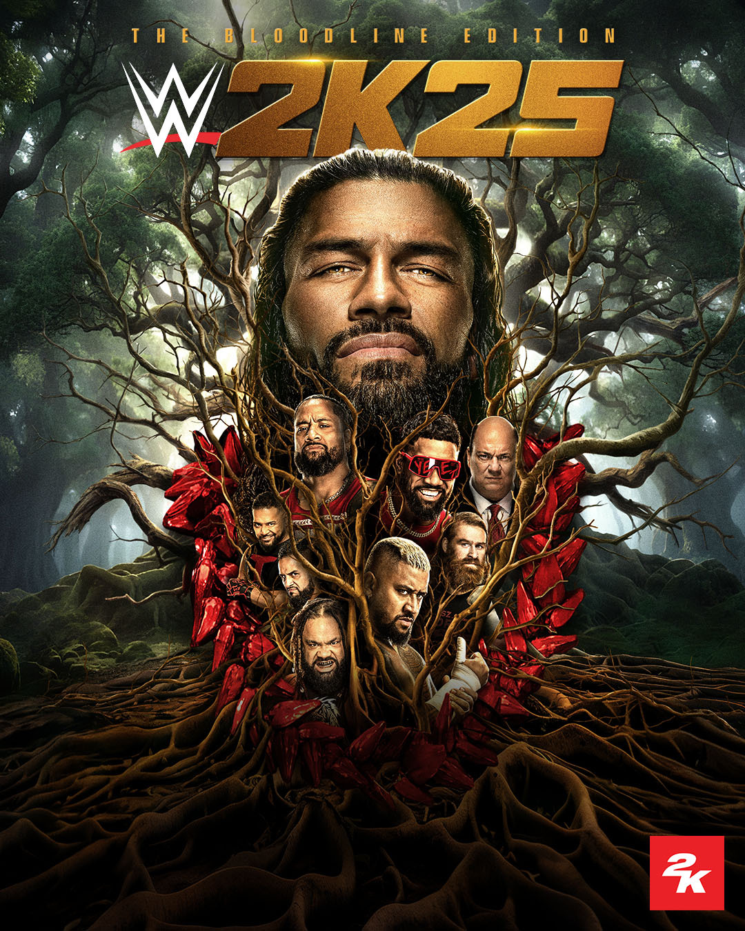 WWE 2K25 Reveals Cover Star Of Standard & Bloodline Editions – Kakuchopurei